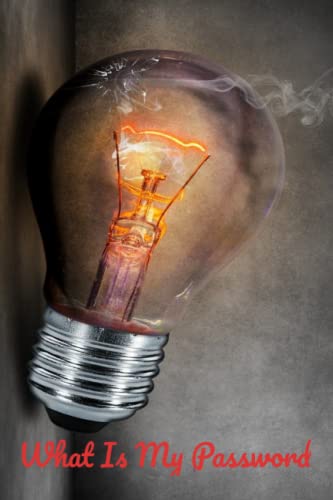 What Is My Password: A Password Journal Used to Help Organize and ...