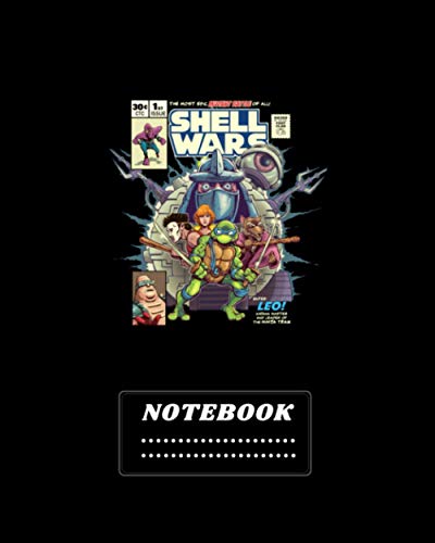 NoteBook: Ninja Turtles Shell Wars The notebook takes powerful images ...