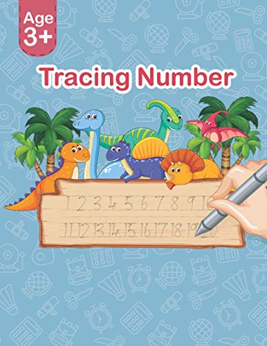 Tracing Number: For Preschoolers And Kids Ages 3-5, 1-20 Practice ...