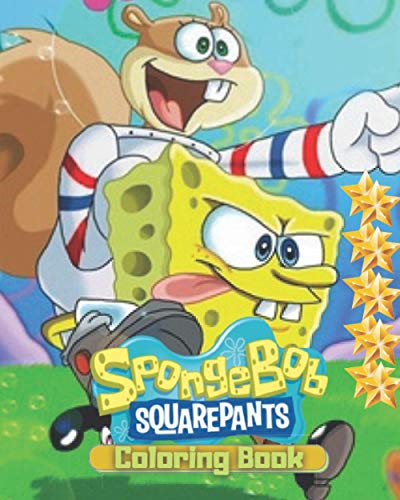 SpongeBob Squarepants Coloring Book: 55+ High Quality Coloring Pages ...