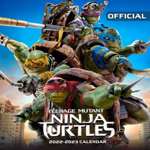 Teenage Mutant Ninja Turtles 2022 Calendar: OFFICIAL Teenage Mutant Ninja Turtles calendar 2022 ...