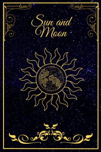 Sun and Moon: Celestial Journal | Blank Lined Journal Diary Notebook 6 ...