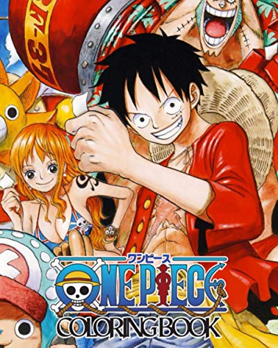 One Piece Coloring Book: Anime & Manga Coloring Book for Kids and Teens ...