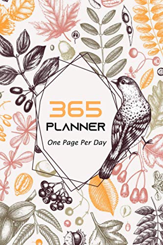 365 Planner One Page Per Day: Appointment Book for Daily Diary One page ...