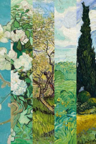 Van Gogh Notebook: The Cover Is The Combination Of Nine Paintings, By ...