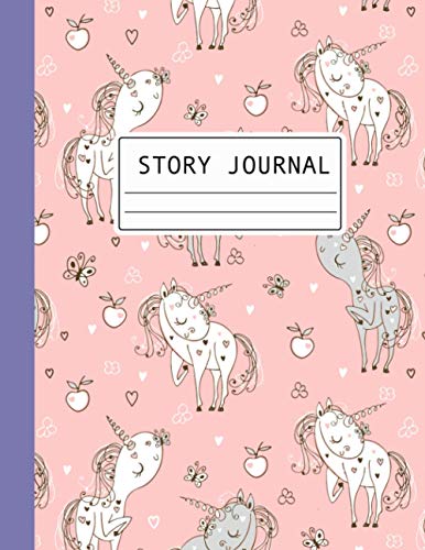 Primary Story Journal: Unicorn Draw and Write journal for kids: Primary Composition Notebook ...