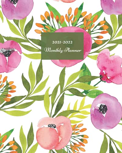 2021-2022 monthly planner: Gift / 2 year planner 2021-2022/ plan ahead ...
