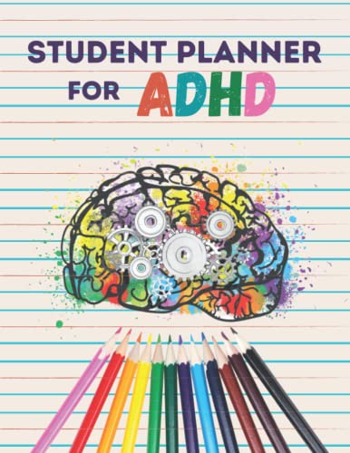 Student Planner for ADHD: Study academic Planner for Middle and High ...