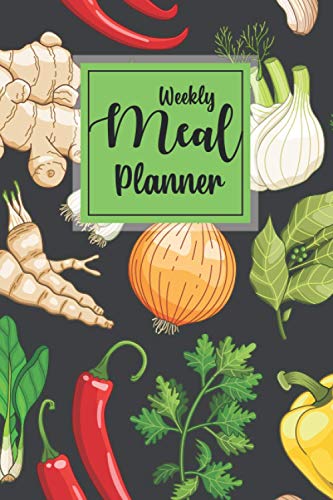 Weekly Meal Planner: Food Journal and Meal Planner with Grocery List ...