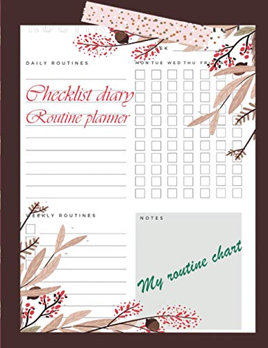 checklist daily routine planner: Get a head start with this routine ...