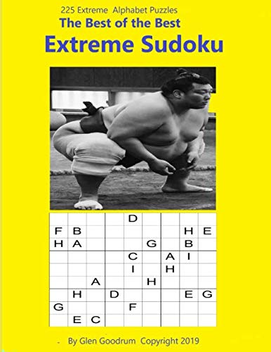 Extreme Sudoku: 225 Extreme Alphabet Puzzles The Best of the Best by ...