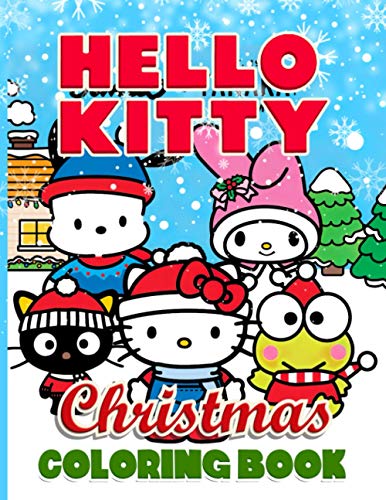 Hello Kitty Christmas Coloring Book: Favorite Book Hello Kitty ...