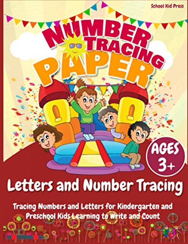 Number Tracing Paper Ages 3+ Letters and number Tracing Tracing Numbers ...