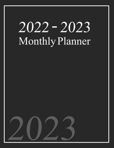 Monthly Planner 2022-2023: 2 Year Monthly Calendar and Organizer with ...
