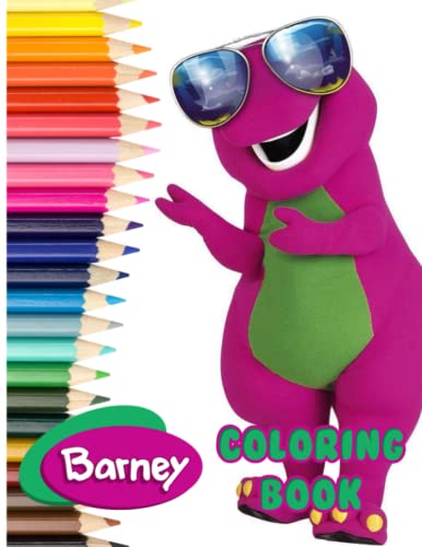 Barney and Friends Coloring Book: An Amazing Coloring Book With Lots Of ...