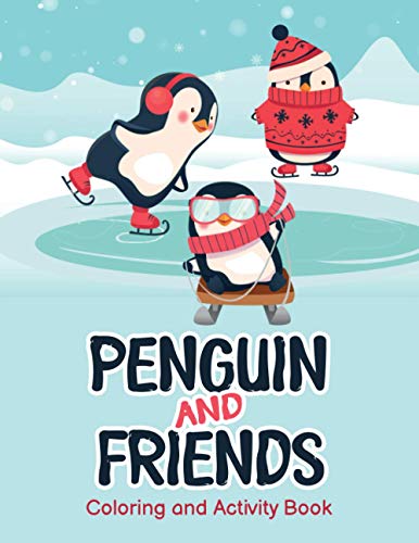 Penguin & Friends Coloring and Activity Books: Toddlers Coloring Pages ...