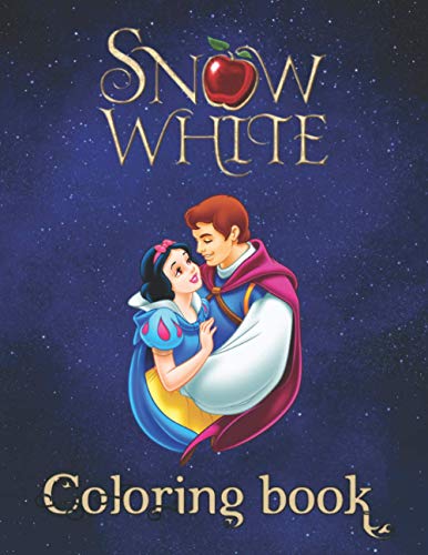 Snow White Coloring Book: 100+coloring pictures for kids and adults ...