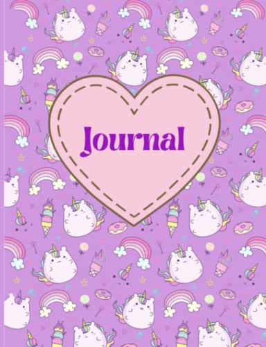 Sketchbook: Cute Unicorn Kawaii Sketchbook for Girls, Good For all ages ...