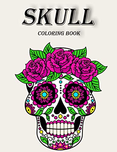 Skull Coloring Book: Exclusive Skulls Coloring Book For Adults Unlock ...