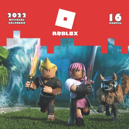Rọblox 2022 Calendar: Rọblox 2022 Planner with Monthly Tabs and Notes ...