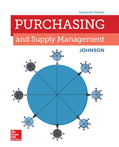 Purchasing and Supply Management by P. Fraser Johnson | Goodreads