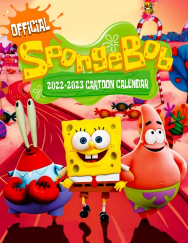 Spongebob 2022 Calendar: Cartoon 2022 OFFICIAL calendar -Spongebob ...