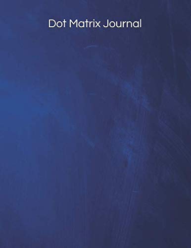 Dot Matrix Journal: Dotted Diary Bullet Journal Personalized Planner ...