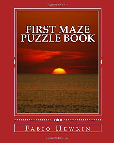 First Maze: 40 Simple Maze Puzzles(Children activity book): Puzzle Book ...