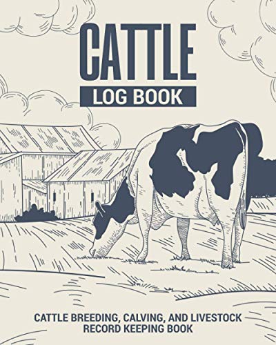 Cattle Log Book | Cattle Breeding, Calving, and Livestock Record ...