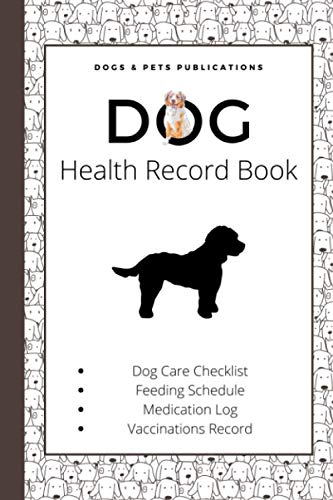 Dog Health Record Book: Cockapoo Lovers Edition | A Gift for Cockapoo ...
