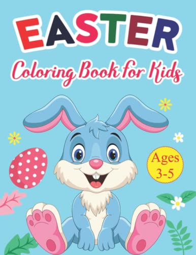 Easter Coloring Book For Kids Ages 3-5: Easter Coloring Pages For Kids ...