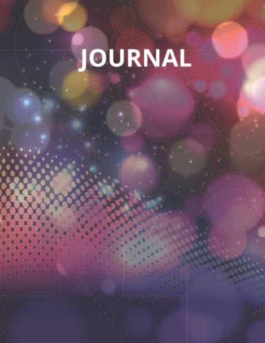 Journal: Colorful 400 Page Notebook, 8.5x11 inch, Everyday Notebook ...