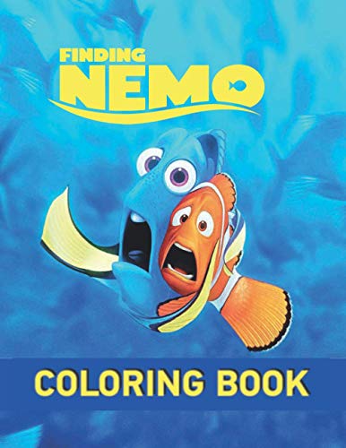Finding Nemo Coloring Book: Amazing Illustrations Of All Favorite ...
