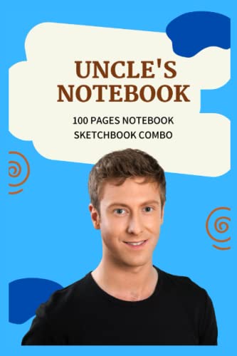 Uncle's Notebook: Composition Notebook Sketchbook Combo: 100 Pages, 6 ...