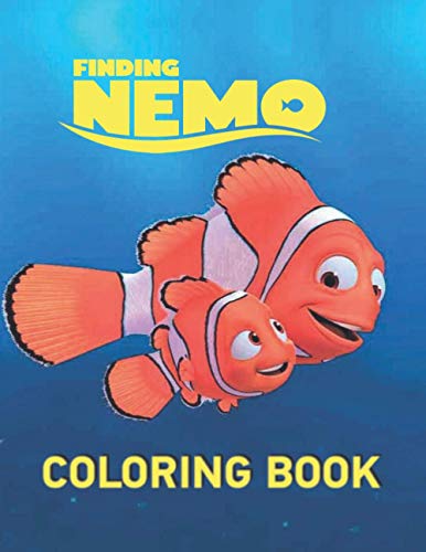 Finding Nemo Coloring Book: Amazing Illustrations Of All Favorite ...