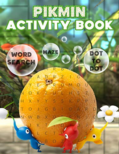 Pikmin Activity Book: A Stunning Activity Book With Interesting Games ...