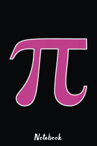Cute Pink Pi Notebook Math Symbol Math Major Teacher: Blank Lined PI ...