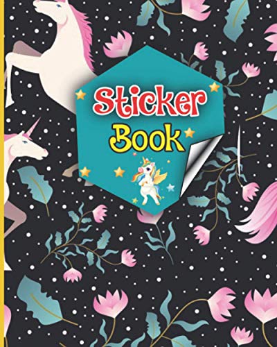 My Sticker Book: Blank Sticker Book for Collecting Stickers | Reusable ...