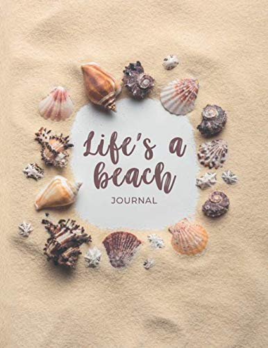 Life’s a beach Journal: Beautiful Colorful Soft Cover Wide Lined ...