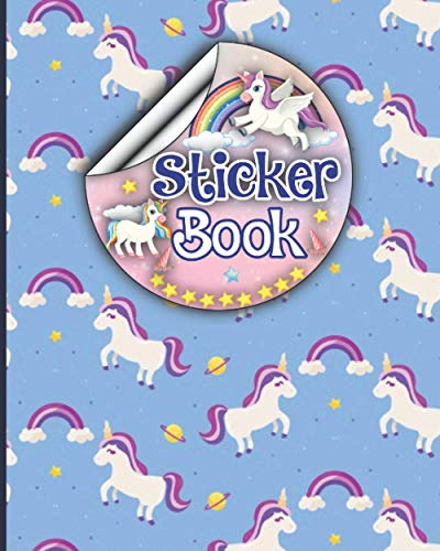 My Sticker Book: Blank Sticker Book for Collecting Stickers | Reusable ...