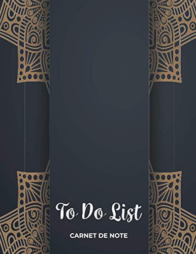 Carnet To Do List: Planificateur des Tâches | Gestion des Courses ...