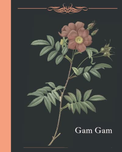 Gam Gam Notebook: Personalized Gift for Gam Gam - Beautiful Vintage ...