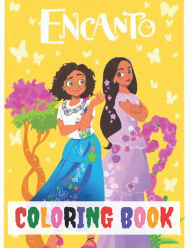 Ēncanto Coloring Book: Encanto Colouring Book Gift For Children and ...