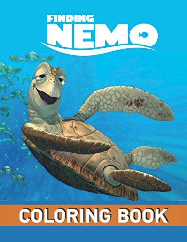Finding Nemo Coloring Book: Amazing Illustrations Of All Favorite ...