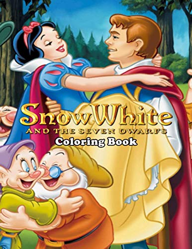 Snow White And The Seven Dwarfs Coloring Book: Color Wonder Snow White ...