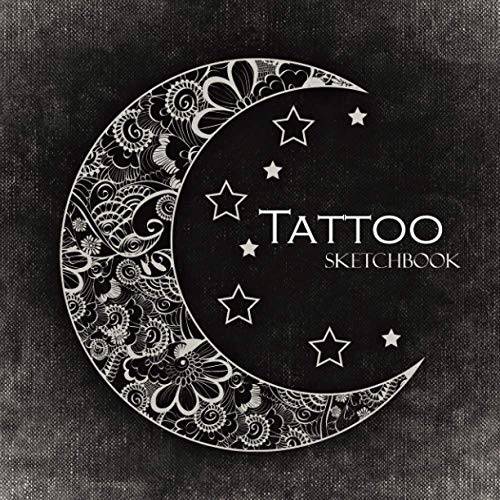 Tattoo Design Sketchbook: Drawing Book for Tattoo and Henna Artists ...