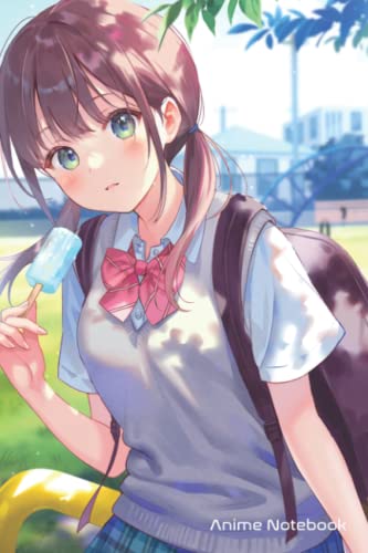 Anime Notebook: Anime Boy Pastel Kawaii Husbando Aesthetic Japanese ...