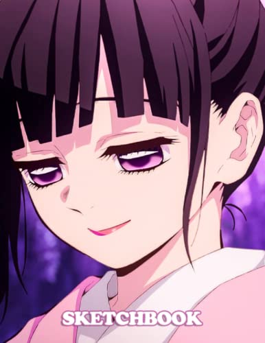 Anime Sketchbook: Dèmon Slayer Drawing & Doodling Sketch Book For Girls ...