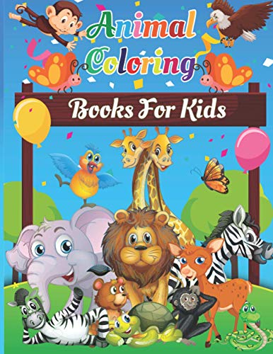 Animal coloring books for kids: Educational Coloring Book Pages For ...