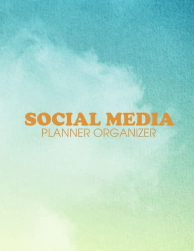 Social Media Planner Organizer: Daily & Weekly Post Planner, Goal ...